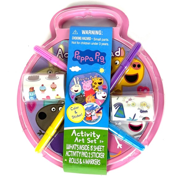 Hasbro | Toys | Peppa Pig Activity Art Set | Poshmark